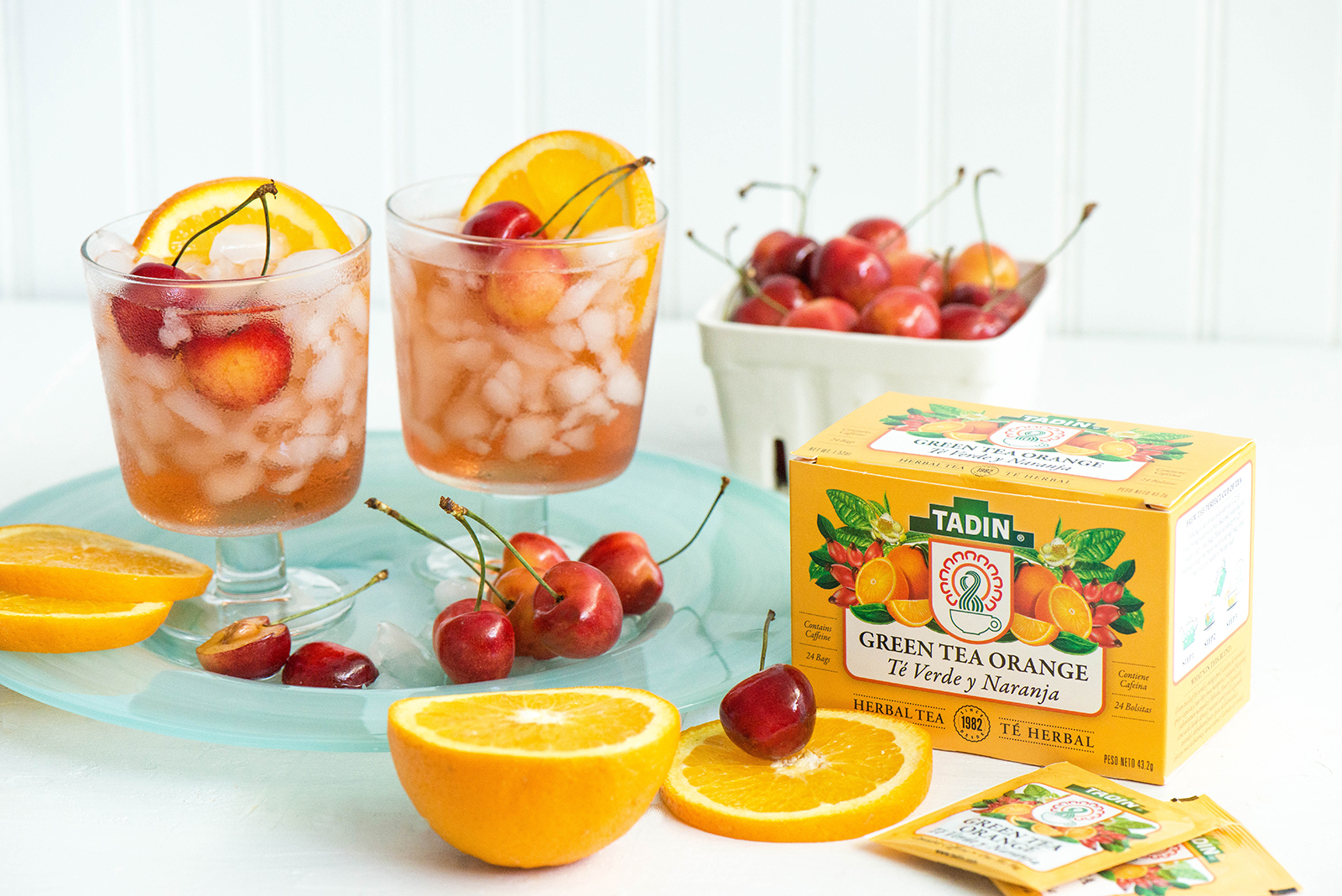 Orange Cherry Smash - Nibbles and Feasts