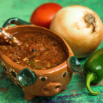 Salsa Asada | Roasted Salsa - Nibbles and Feasts